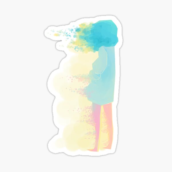 "Dissolve" Sticker for Sale by flapdoodled | Redbubble