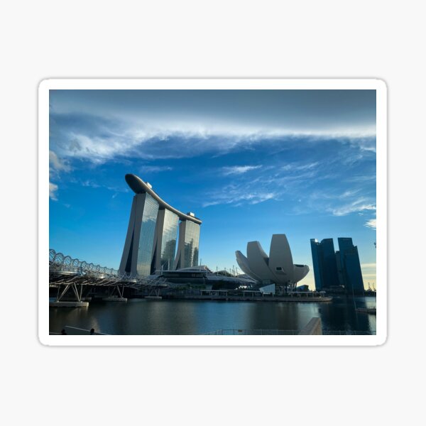 "Marina Bay Sands" Sticker by Pavanjs | Redbubble