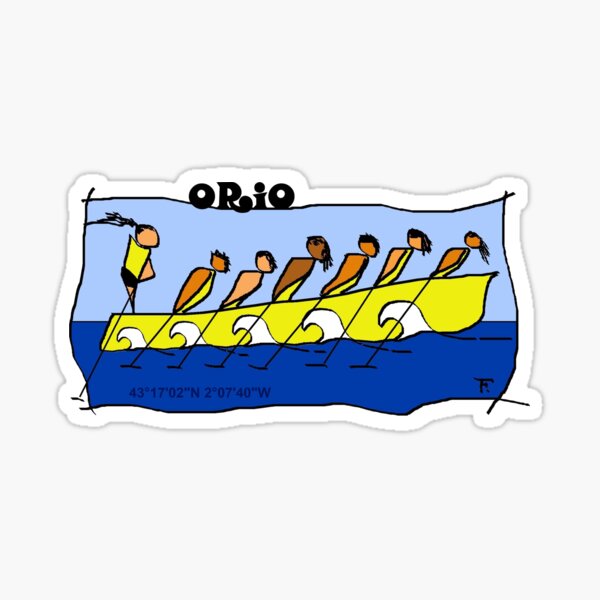 "ORIO Rowing Women" Sticker for Sale by Frnck | Redbubble