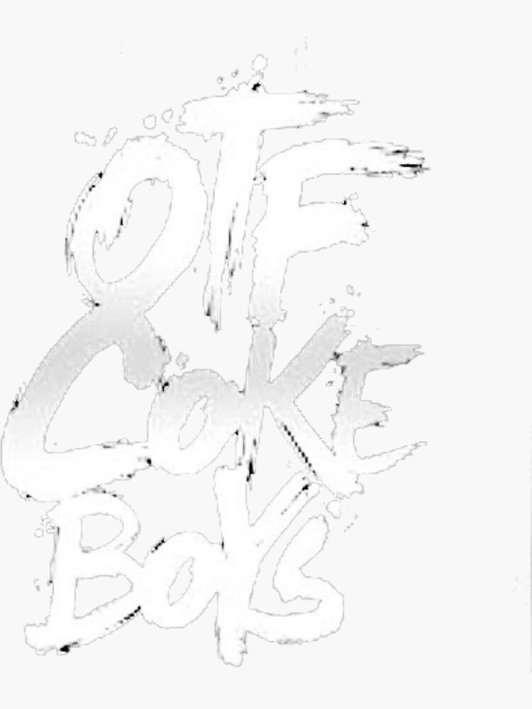 "OTF COKE BOYS" Sticker for Sale by moustapha123 | Redbubble