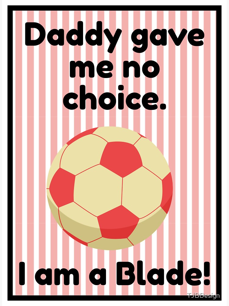 "Baby Blade" Sticker by TJBDesign | Redbubble