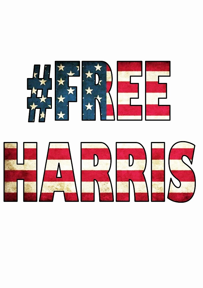 "Free Harris" by NerdyWarehouse | Redbubble