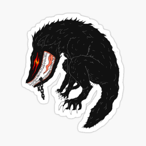 "Unchained" Sticker for Sale by Bricechrispies | Redbubble