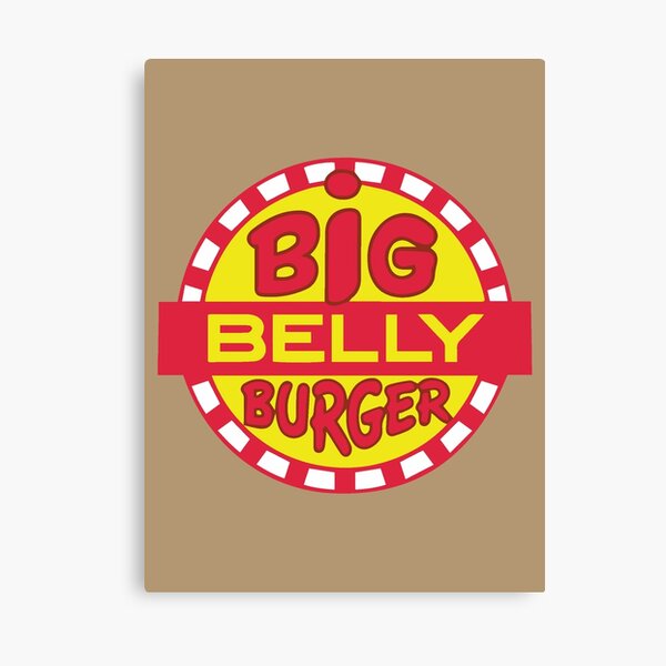 "Big Belly Burger shirt - Arrow, Diggle, Starling City" Canvas Print ...