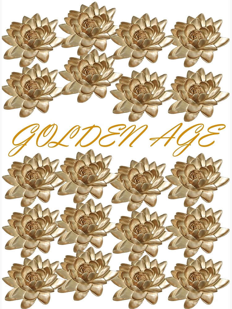 "GOLDEN AGE DESIGN" Poster by Archeamusioumus | Redbubble