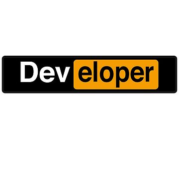 "Developer " Sticker for Sale by Hapo Team | Redbubble