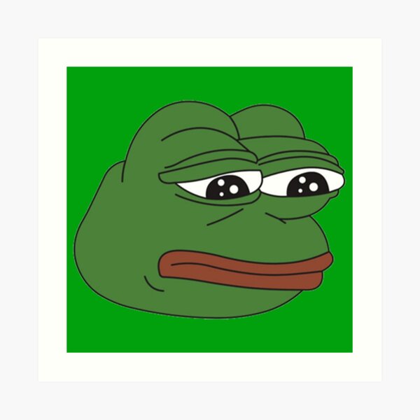 "Pepe Meme" Art Print for Sale by EmjiDesigns | Redbubble