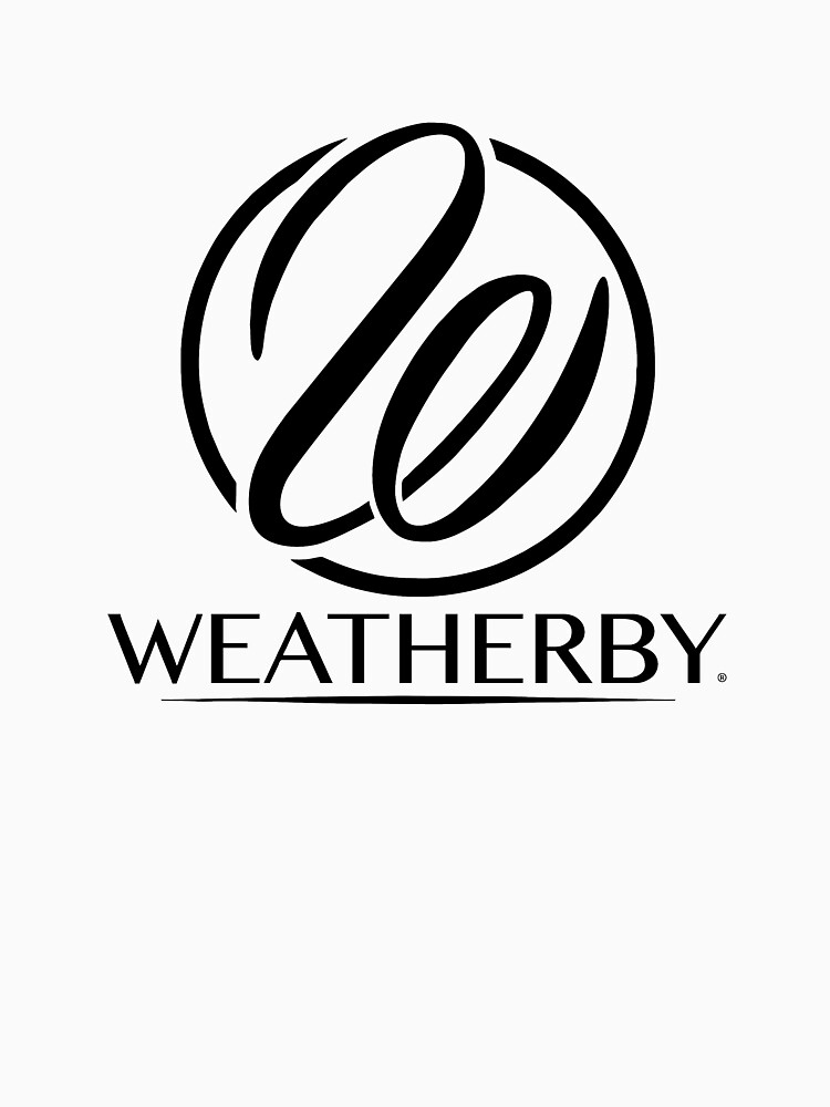 "BEST SELLER - Weatherby Logo Merchandise" T-shirt for Sale by ...