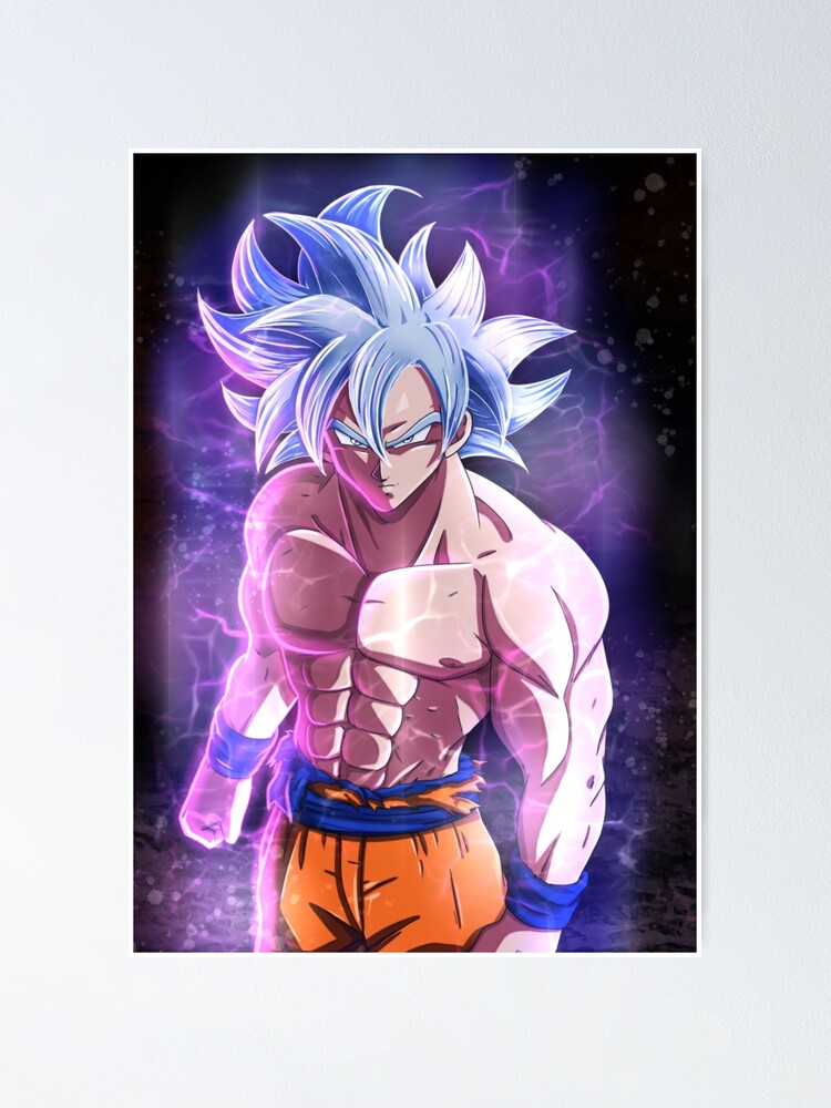 "Goku Ultra Instinct" Poster for Sale by lovelykotori | Redbubble
