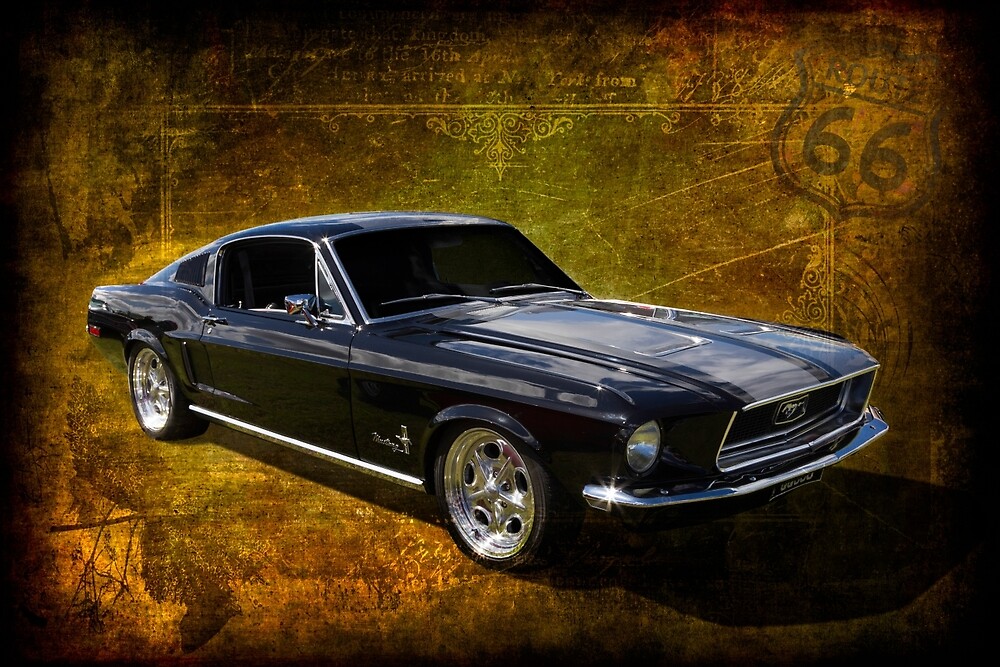 "68 Fastback" by Hawley Designs | Redbubble