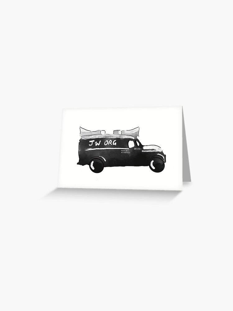 "JW sound car " Greeting Card for Sale by pepperpancakes | Redbubble