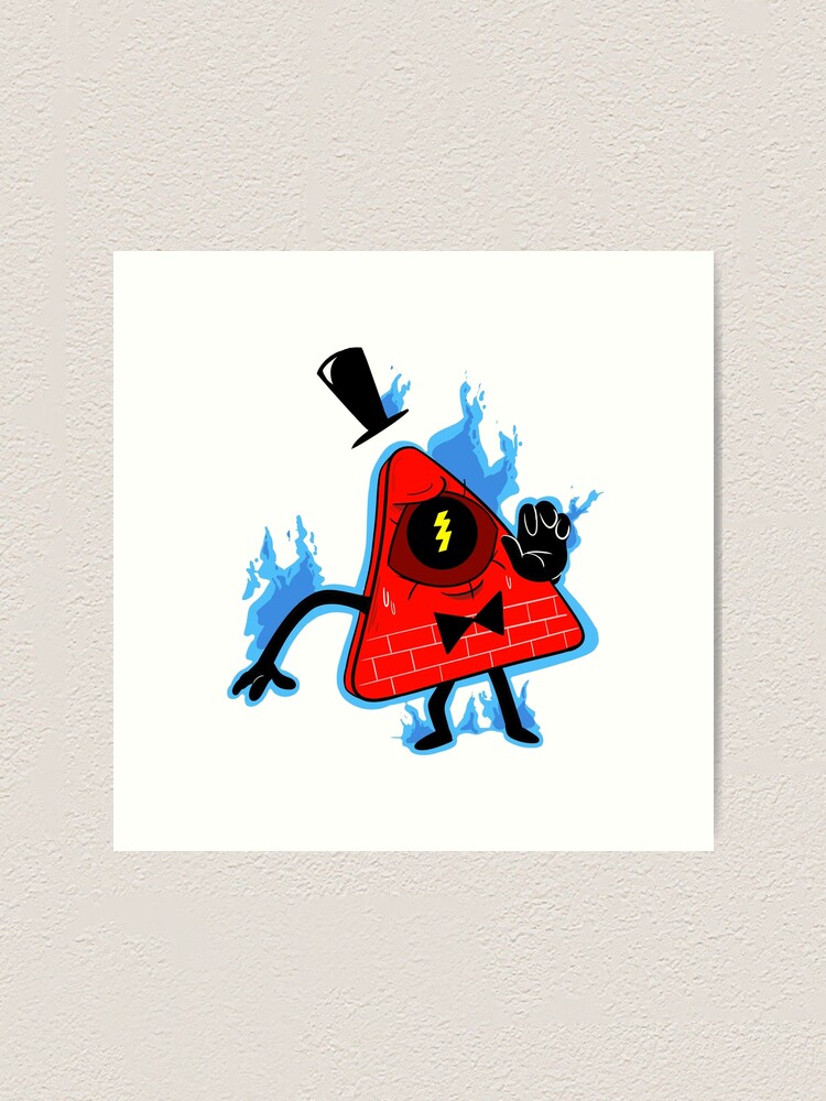 "Bill Cipher Form #2" Art Print for Sale by Spocks | Redbubble