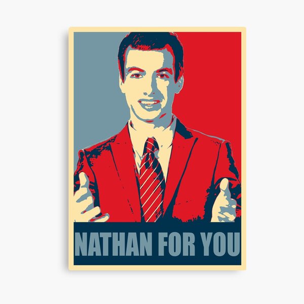Wall Décor Prints Cartoon Portrait Nathan Fielder Wall Art Nathan for ...