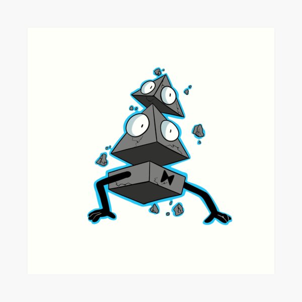 "Bill Cipher Form #3" Art Print by Spocks | Redbubble