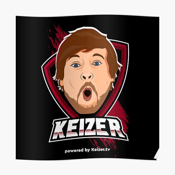 "Keizer - Logo" Poster by KeizerTV | Redbubble
