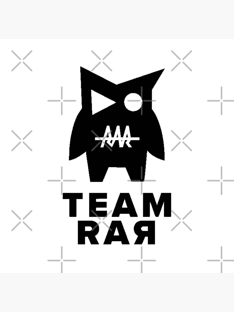 "Team RAR - Team RAR Apparel For Fans" Throw Pillow for Sale by Ideas ...