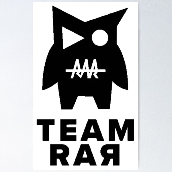 "Team RAR - Team RAR Apparel For Fans" Poster for Sale by Ideas-Heaven ...
