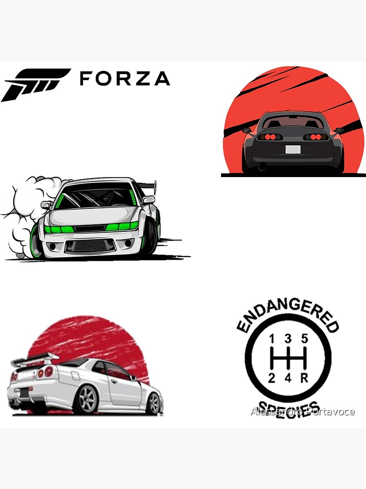 "Forza Motorsport- STICKER PACKS - cars & motorsport" Poster by ...