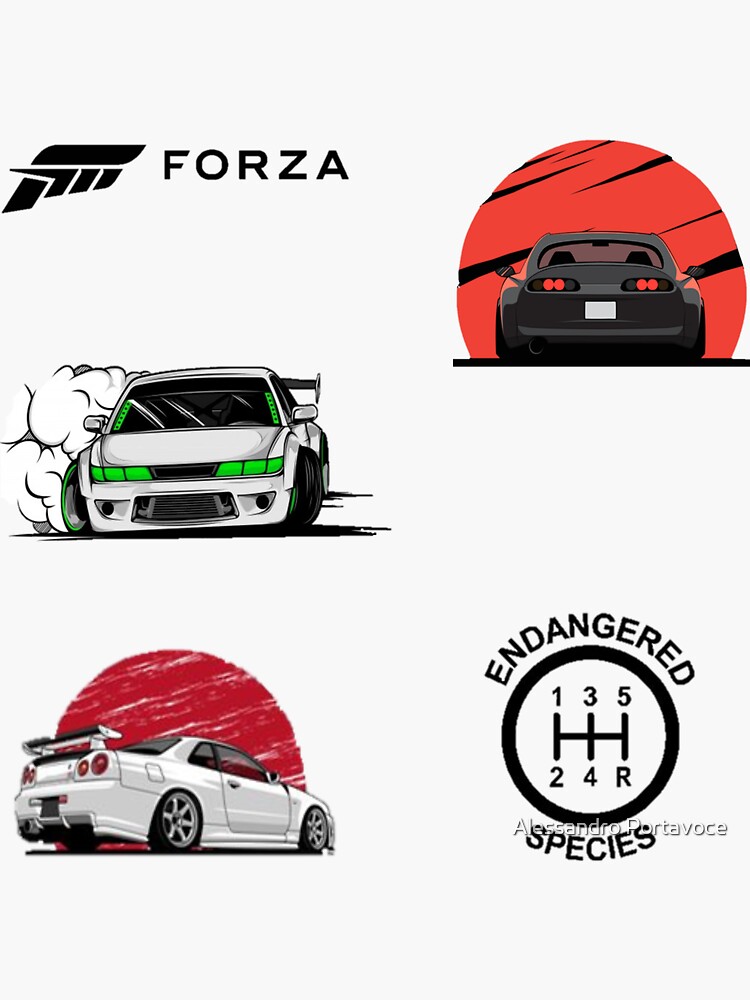"Forza Motorsport- STICKER PACKS - cars & motorsport" Sticker for Sale ...