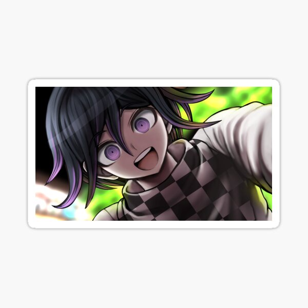 "Kokichi Ouma smile" Sticker for Sale by viperage | Redbubble