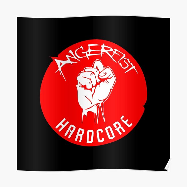 Angerfist Posters | Redbubble