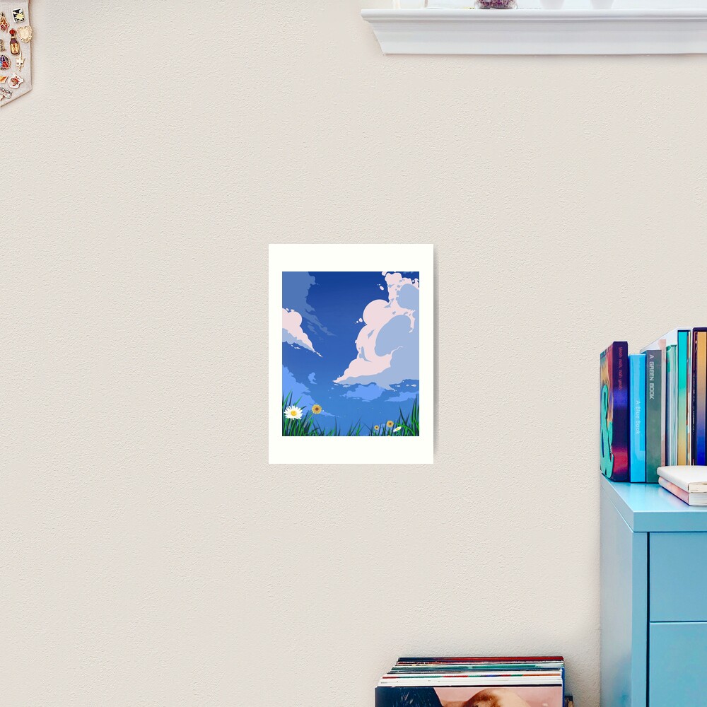 "Anime nature Scenery" Art Board Print for Sale by Yagamioflight ...