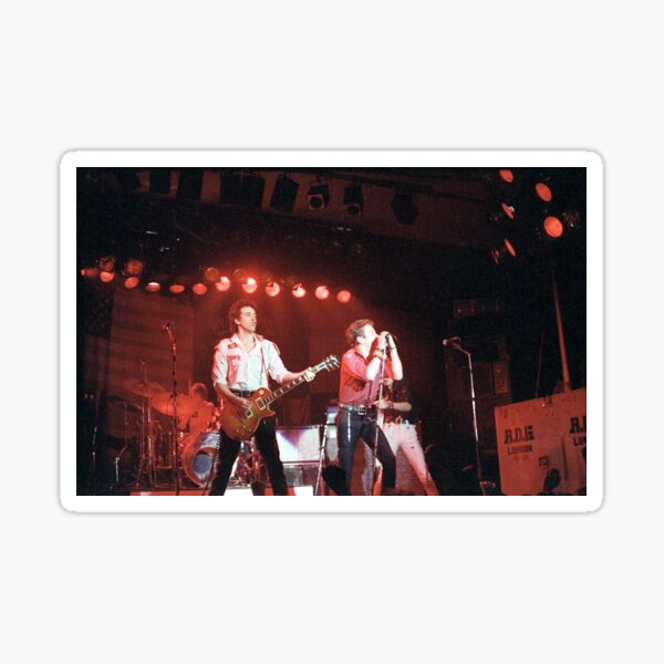 "THE CLASH 1978 - PUNK" Sticker for Sale by mick-mercer | Redbubble