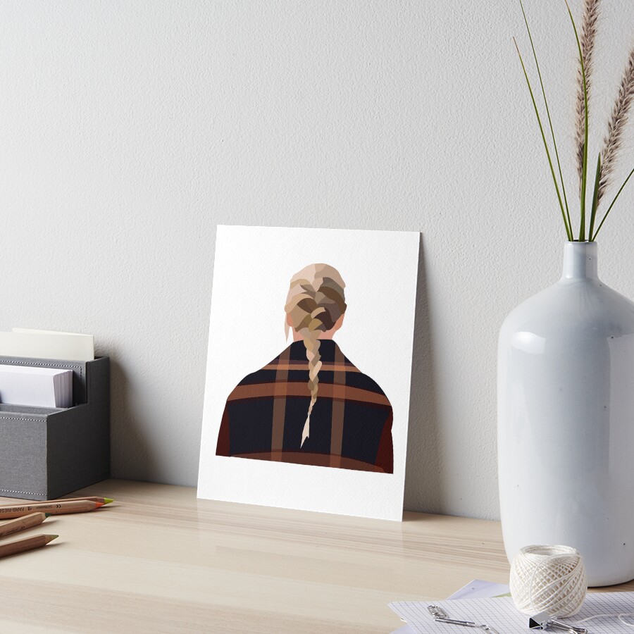 "evermore album cover illustration" Art Board Print by annaporter1 ...