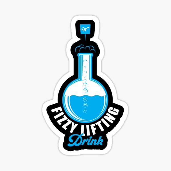 "Fizzy Lifting Drink - Willy Wonka - Charlie and the Chocolate Factory" Sticker by IfDesignGroup ...
