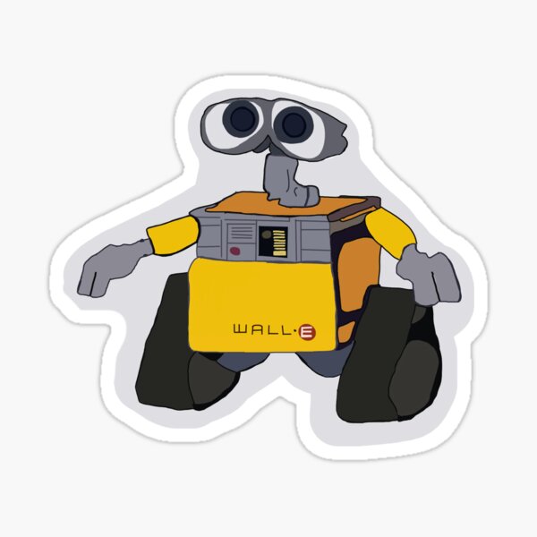 "Wall-E" Sticker by Isabelhenry00 | Redbubble
