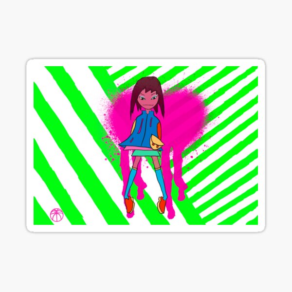 "Mei" Sticker by DWwork | Redbubble