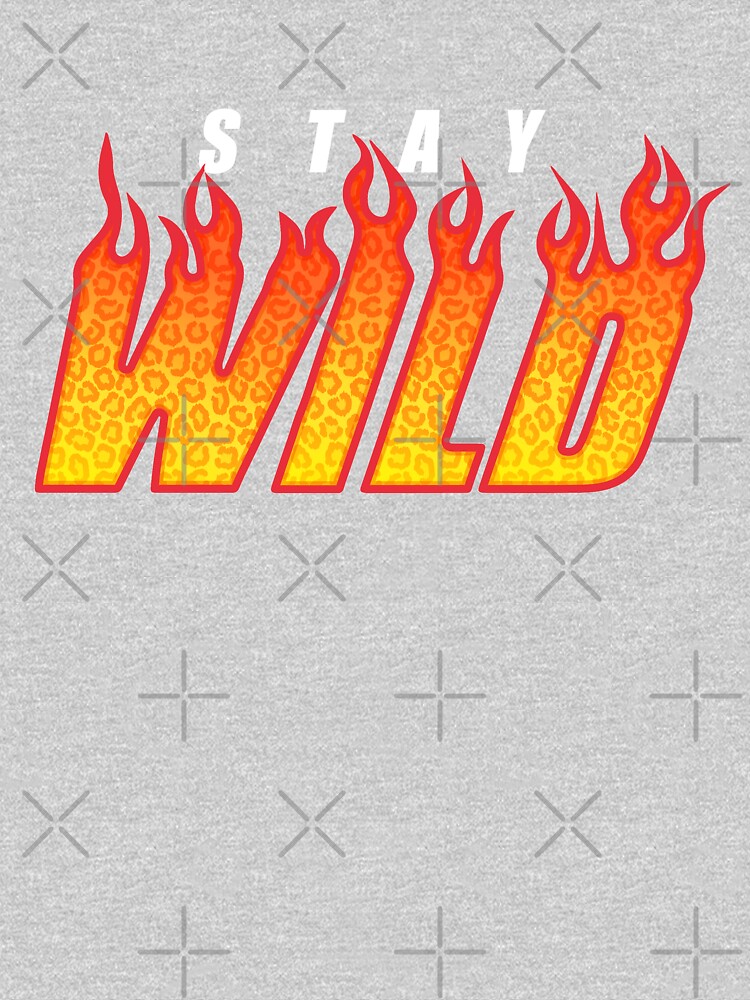 "Stay Wild Fire Merch" Kids Pullover Hoodie for Sale by MAZAX | Redbubble