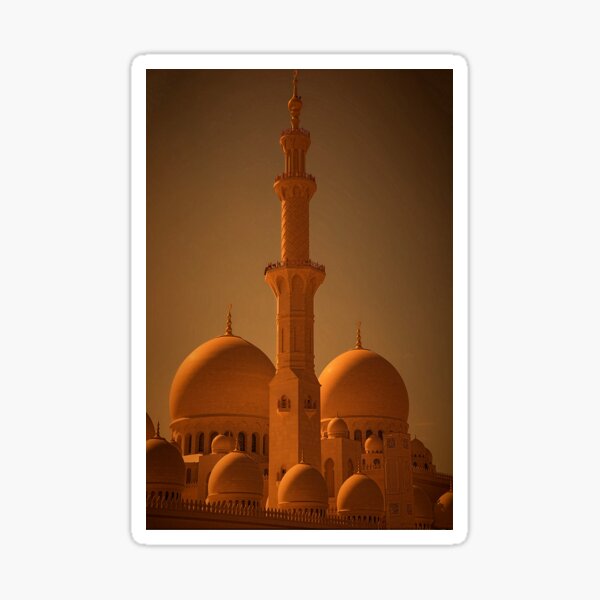 "United Arab Emirates. Abu Dhabi. Sheikh Zayed Grand Mosque. Minaret ...