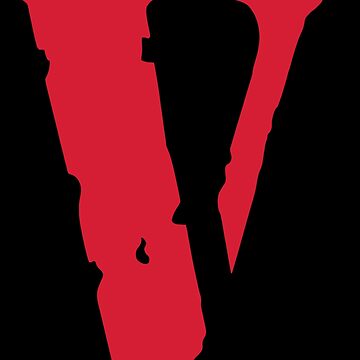 "Vlone Red V" Sticker for Sale by hypelaboratory | Redbubble