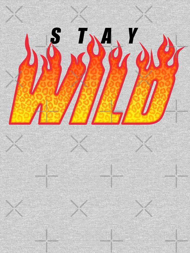 "Stay Wild Fire Merch" Kids Pullover Hoodie for Sale by MAZAX | Redbubble