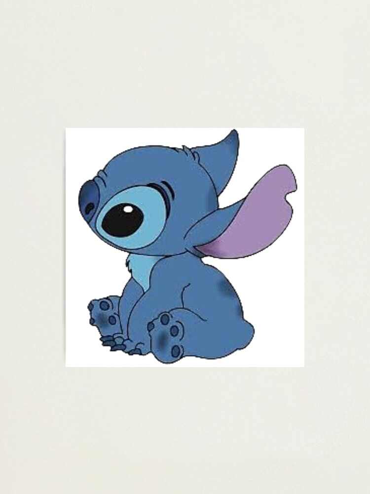"Stitch Sitting Pose" Photographic Print for Sale by abbi-da-frog ...