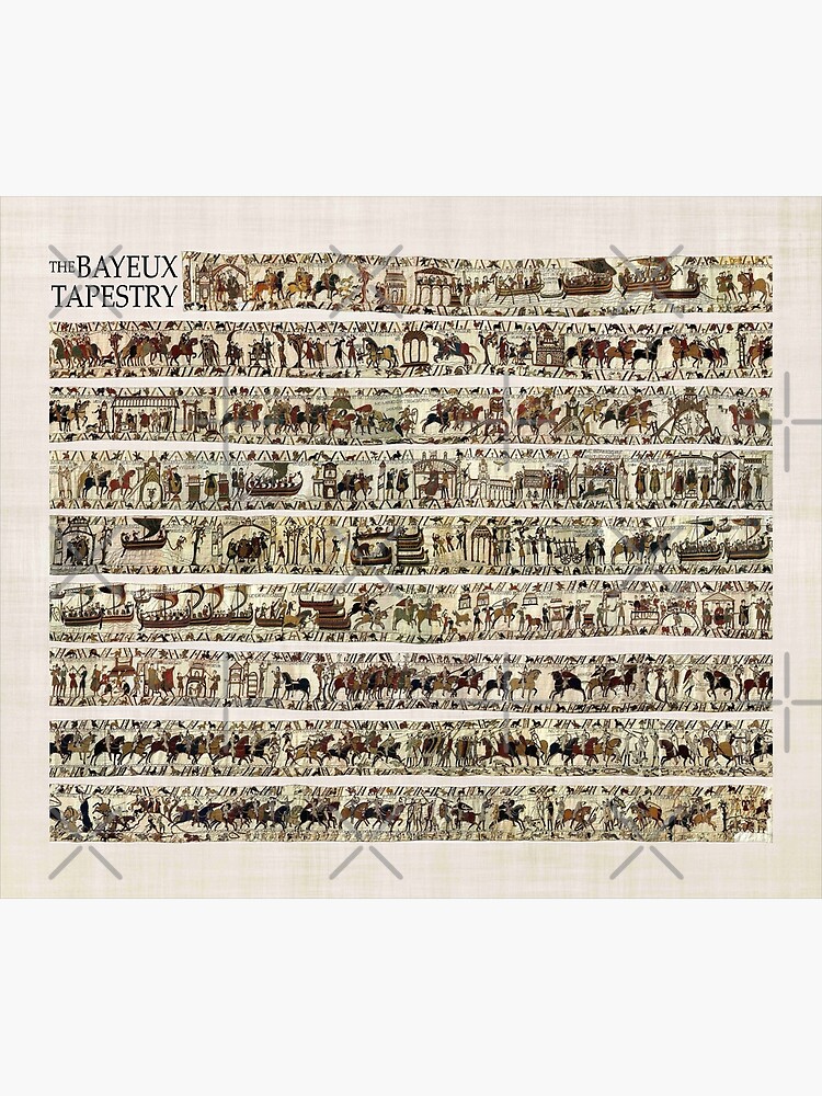 "The COMPLETE Bayeux Tapestry" Poster for Sale by CelticArtStore ...