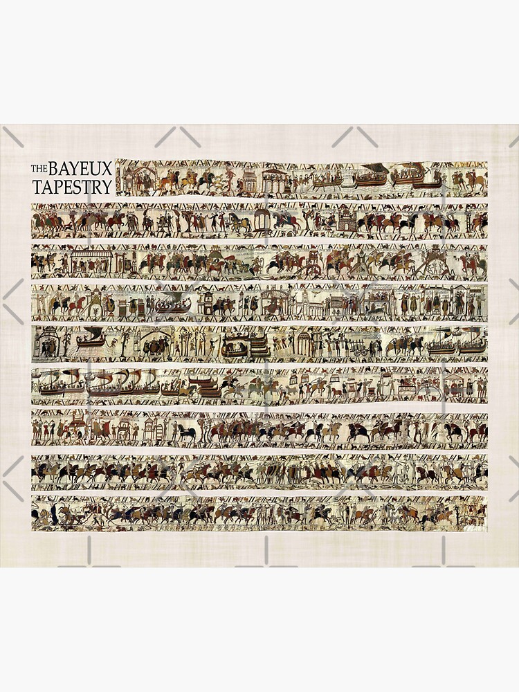 "The COMPLETE Bayeux Tapestry" Sticker for Sale by Erin Rado | Redbubble