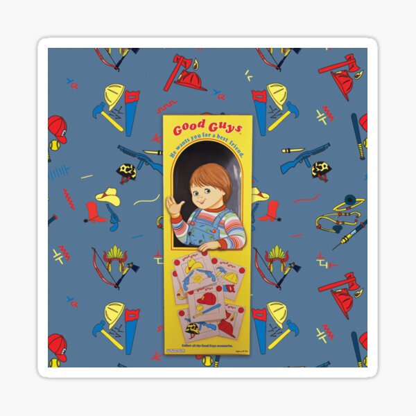 "The Good Guys - Childs Play ft. Chucky" Sticker for Sale by ...