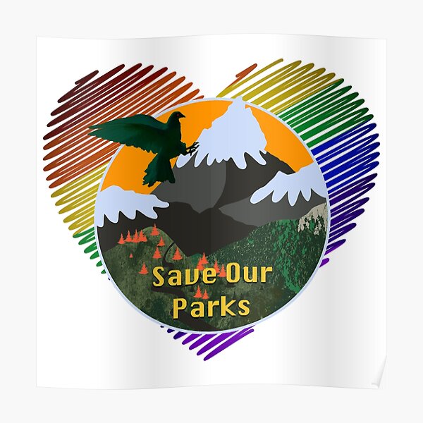 Póster «Save Our Parks Pride» de WzzupCobra | Redbubble
