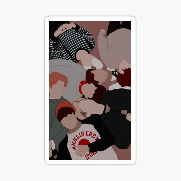 "BTS cartoon sticker" Sticker for Sale by Tori-C | Redbubble