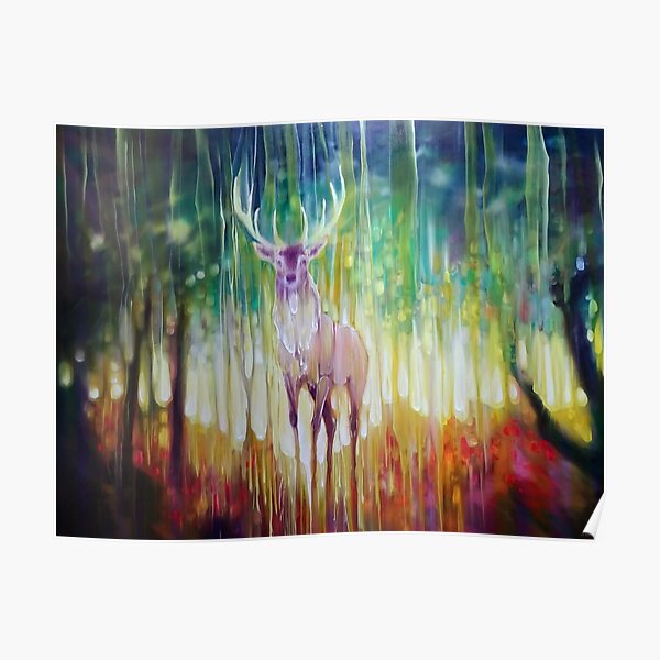 "Forest Elemental " Poster by gillbustamante | Redbubble