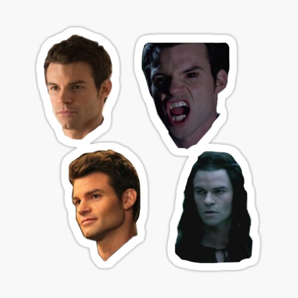 "elijah mikaelson face pack" Sticker for Sale by simonekorn | Redbubble
