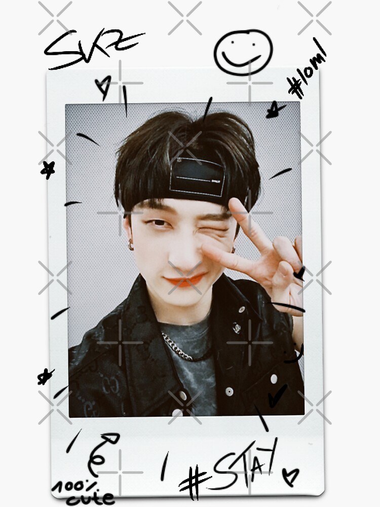 "bangchan sticker " Sticker for Sale by marisaurban | Redbubble