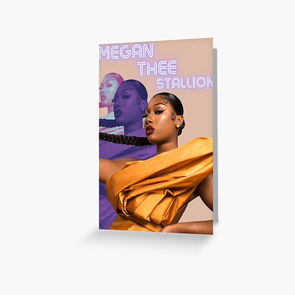 "Megan Thee Stallion " Greeting Card by patrixia11 | Redbubble