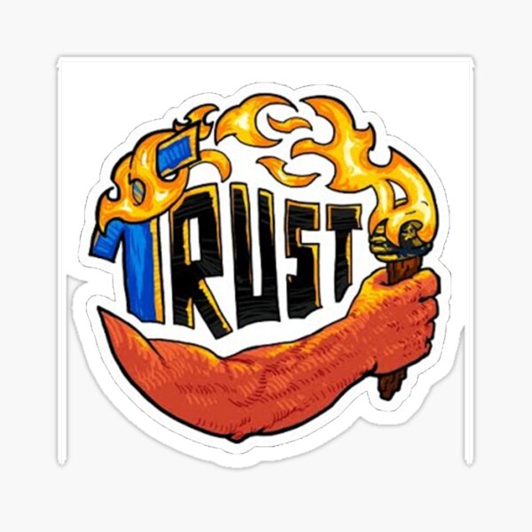 In Rust We Trust Stickers | Redbubble