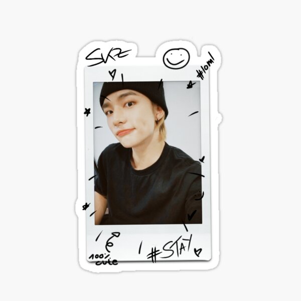 "hyunjin sticker" Sticker for Sale by marisaurban | Redbubble