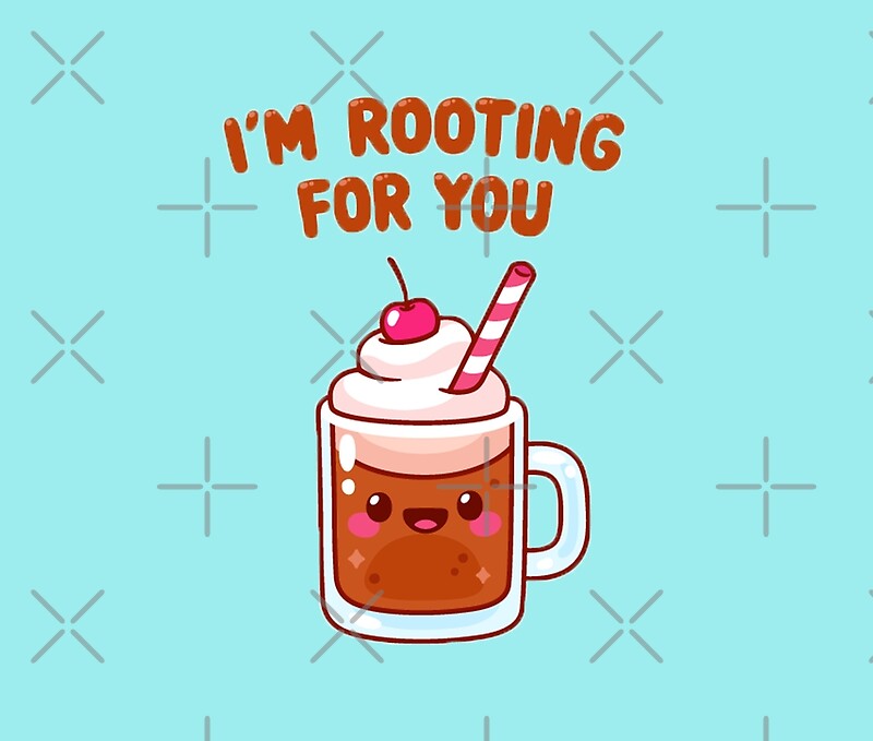 "I'm Rooting For You Root Beer Cartoon Pun" by 14Smith15 | Redbubble