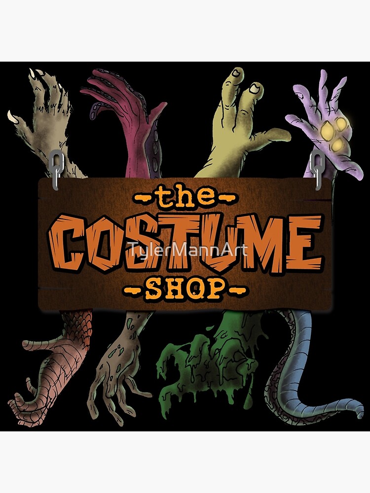 "The Costume Shop Logo" Photographic Print by TylerMannArt | Redbubble