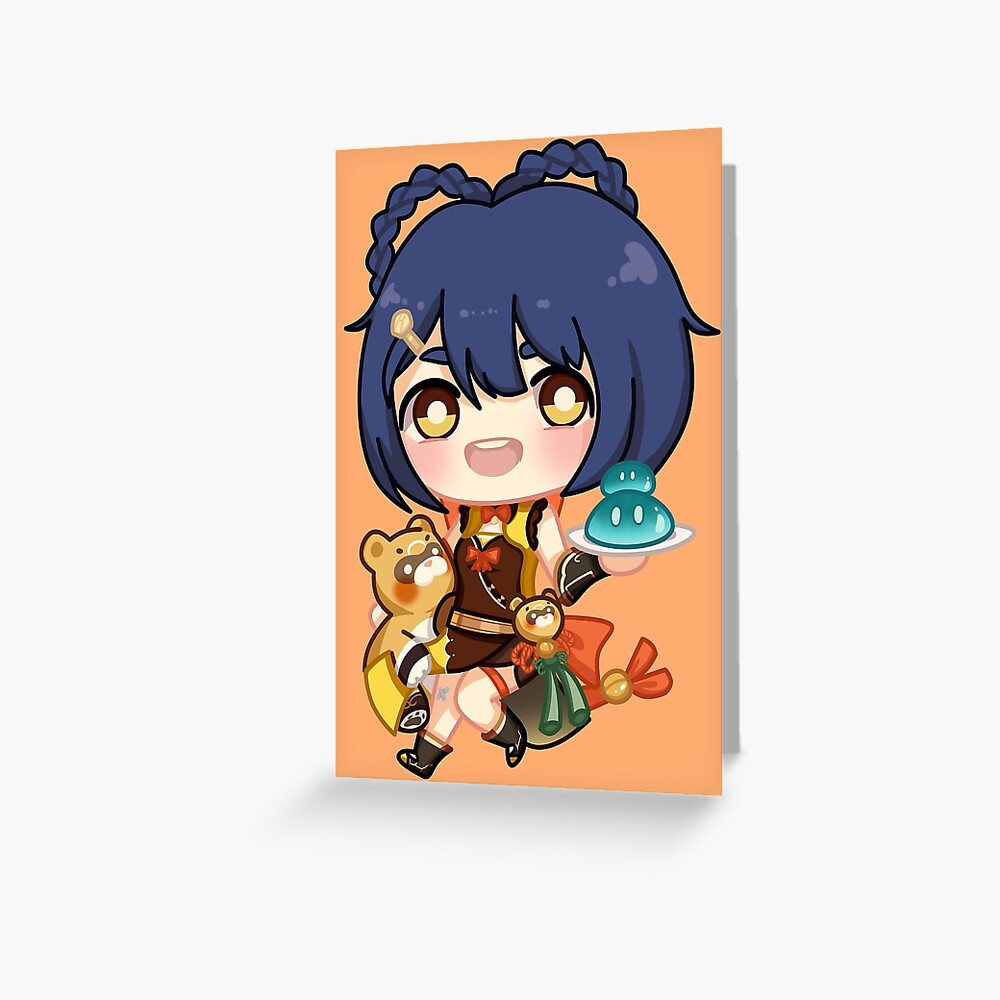 "Genshin Impact - Xiangling" Greeting Card for Sale by kofi-jelly ...